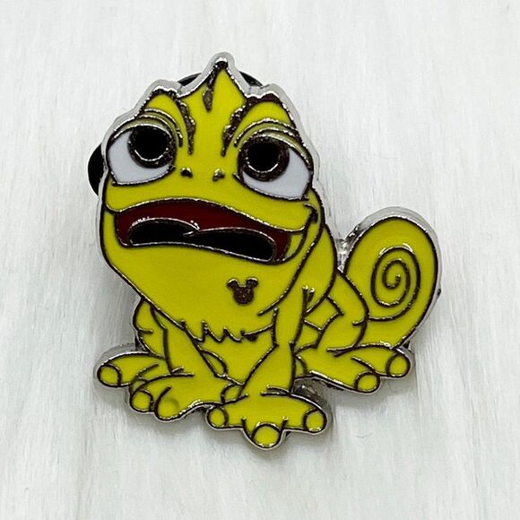 Disney | Jewelry | 525 Disney Tangled Yellow Pascal Pin | Poshmark